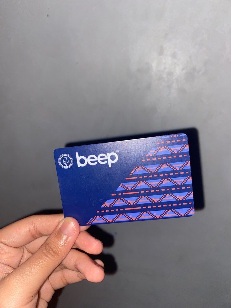 Beep Card for LRT, MRT, and BGC Bus, Hobbies & Toys, Travel, Travel ...