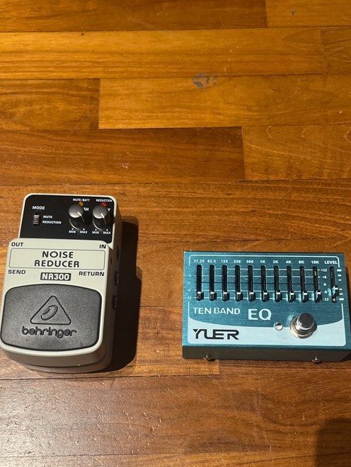 BEHRINGER NOISE REDUCER NR300 & YUER TEN BAND EQ, Hobbies & Toys, Music ...
