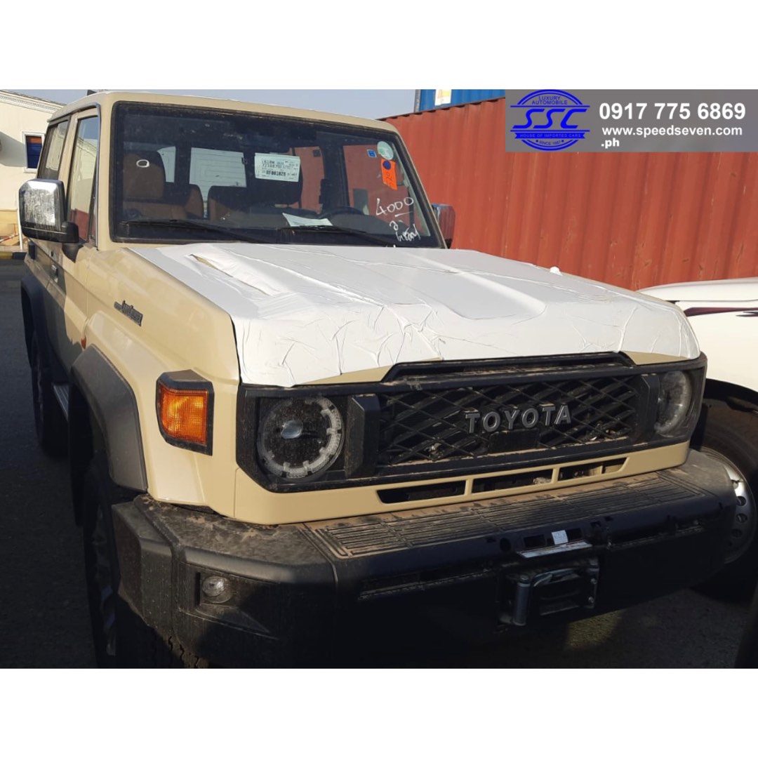 BEIGE 2024 Toyota Land Cruiser 71 3 Door Automatic 4x4 Brand New - LC71 ...