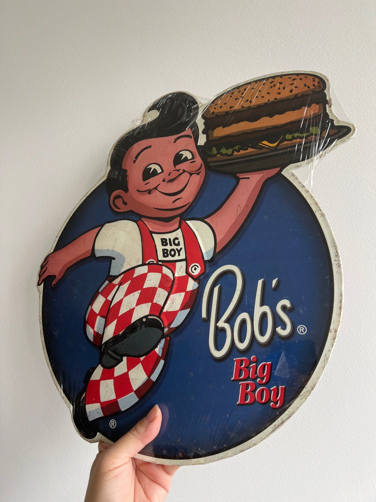 Big boy burger signboard, Hobbies & Toys, Memorabilia & Collectibles ...