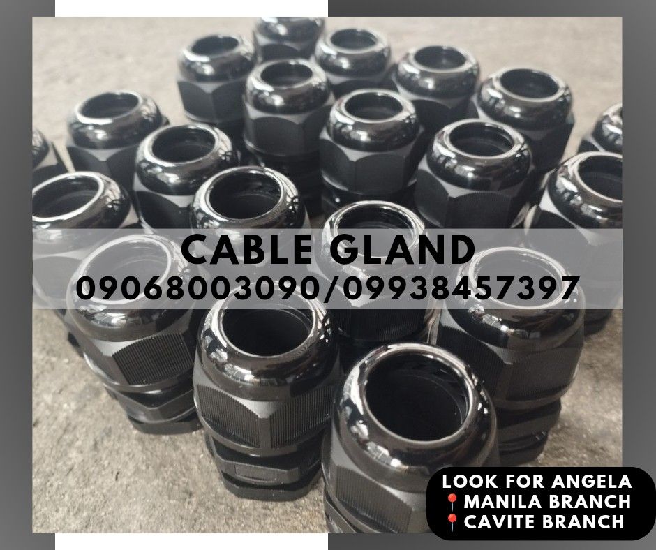 Black Cable Gland, Commercial & Industrial, Construction Tools ...