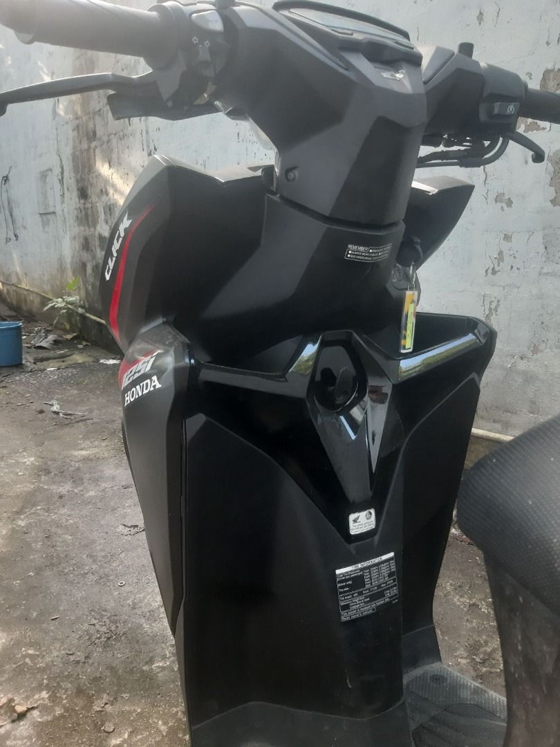 Black Honda Click 125 Fi V2 2021, Motorbikes, Motorbikes for Sale on ...