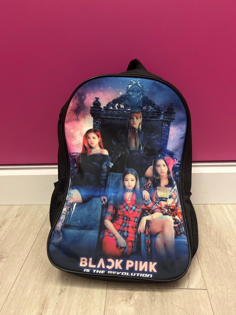 blackpink bagpack, Women's Fashion, Bags & Wallets, Backpacks on Carousell