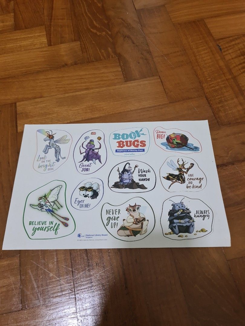 Book Bugs Explorers of Stories Past school edition Stickers, Hobbies ...