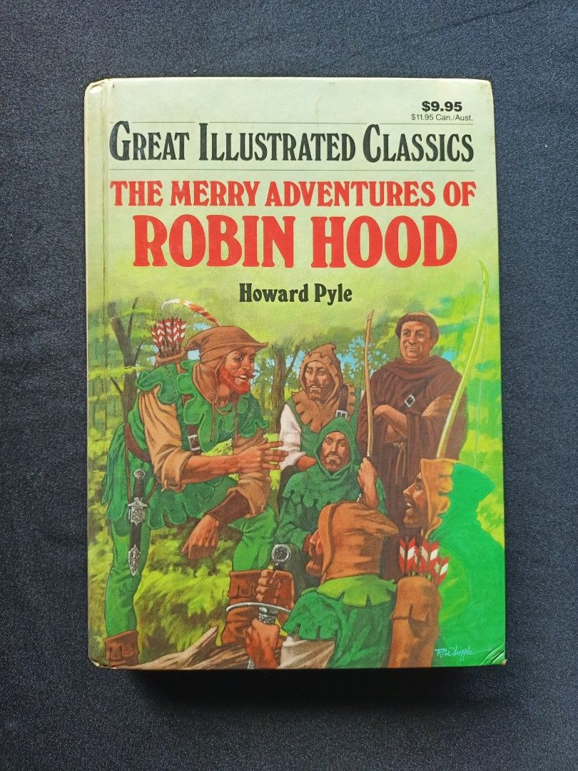 BOOK The Merry Adventures Of Robin Hood, Hobbies & Toys, Books ...