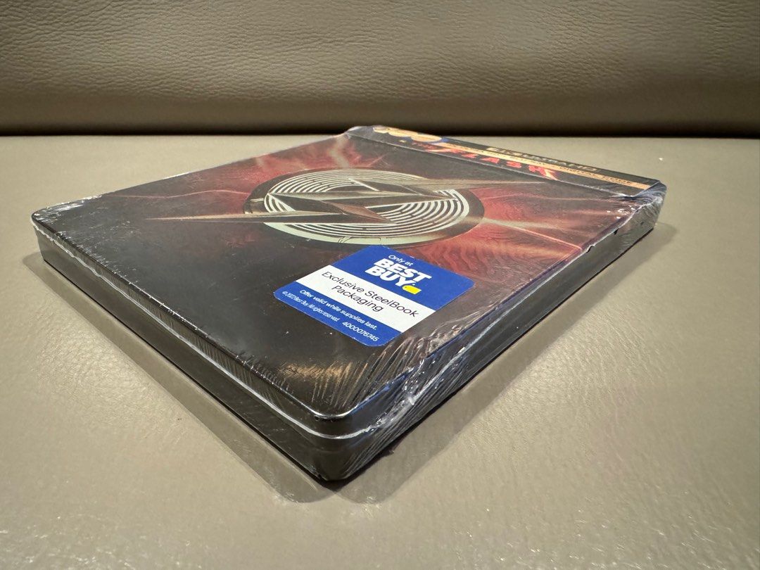 Brand New Sealed The Flash 4K + Blu-ray + Digital Best Buy Steelbook ...