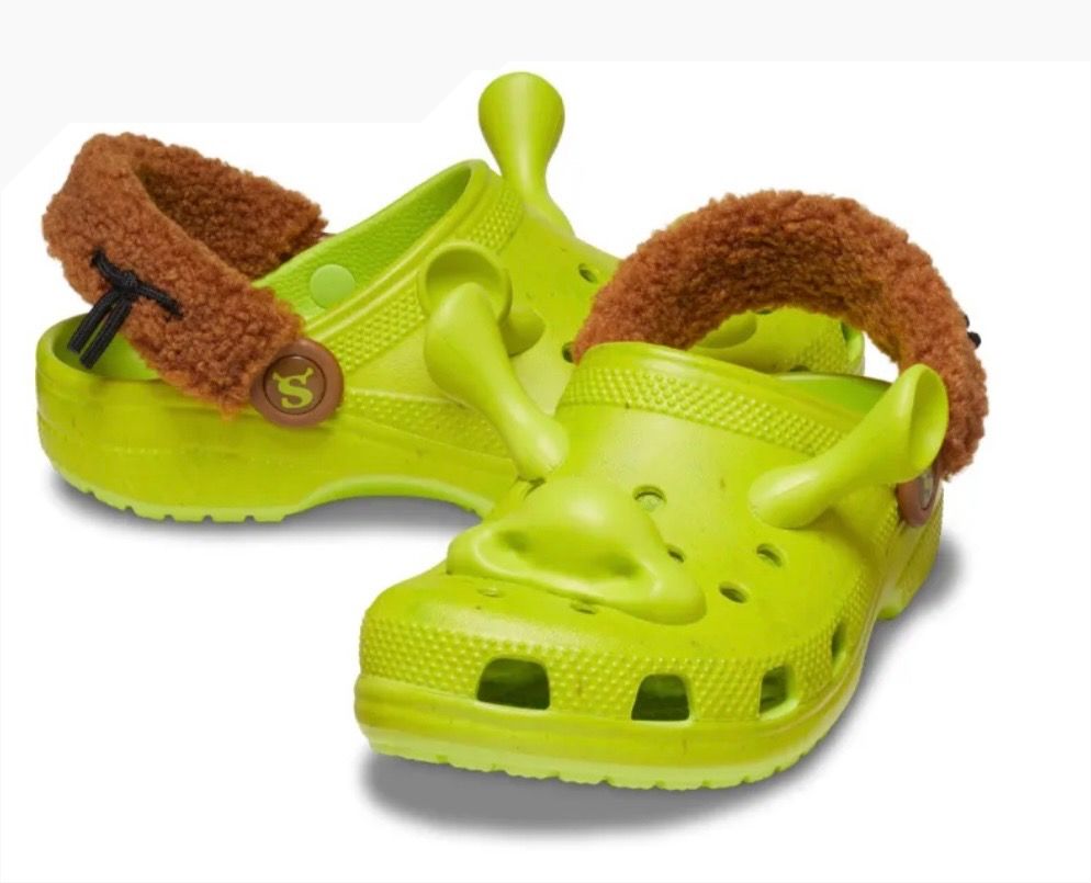 Brand new shrek crocs, Women's Fashion, Footwear, Shoe inserts on Carousell