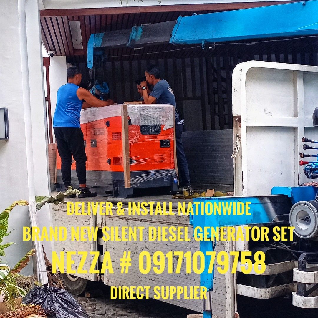 BRAND NEW SILENT DIESEL GENERATOR SET, Commercial & Industrial ...