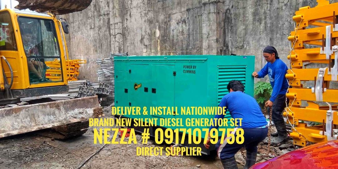 BRAND NEW SILENT DIESEL GENERATOR SET, Commercial & Industrial ...