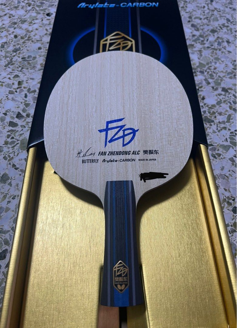 Butterfly Fan Zhen dong ALC, Sports Equipment, Sports & Games, Racket ...