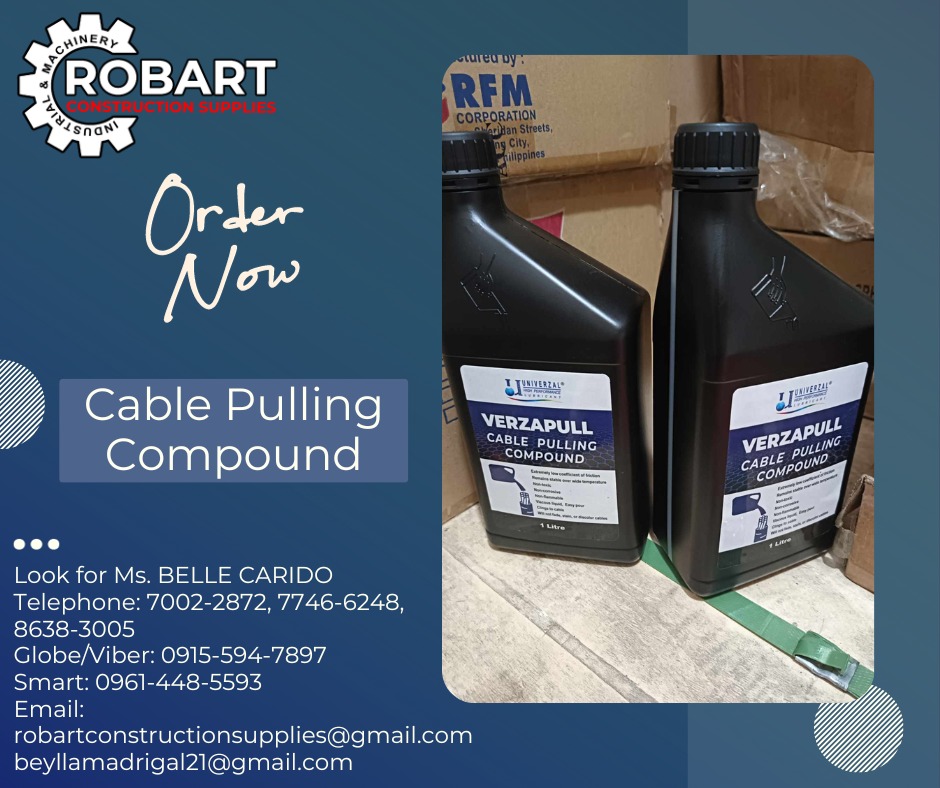 Cable Pulling Compound, Commercial & Industrial, Construction Tools ...
