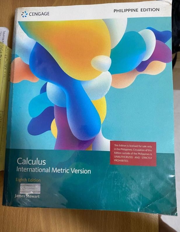 CALCULUS International Metric Version (Eight Edition) - James Stewart ...