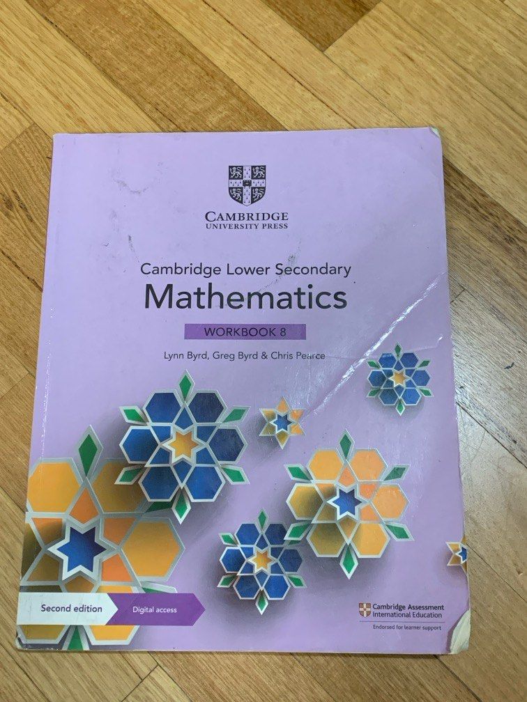 cambridge lower secondary mathematics workbook 8, Hobbies & Toys, Books ...