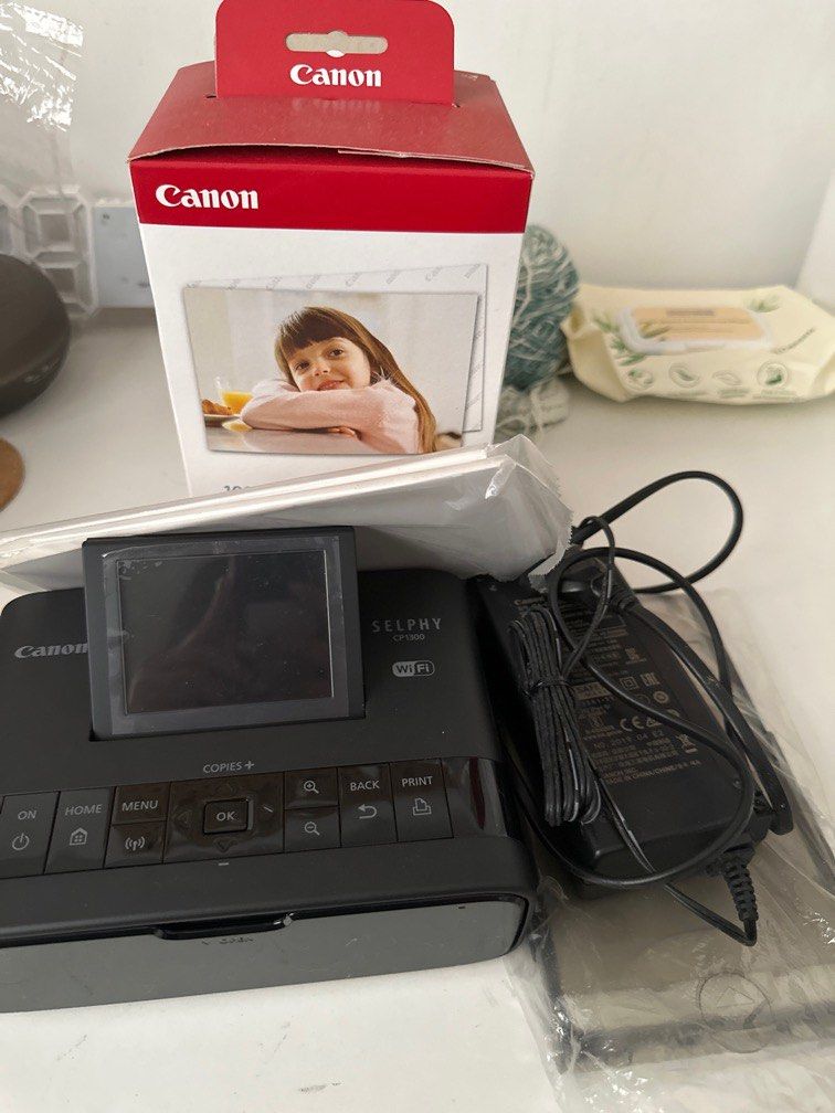 Canon Selphy CP 1300 complete (with ink & paper set), Hobbies & Toys, Stationary & Craft, Art ...