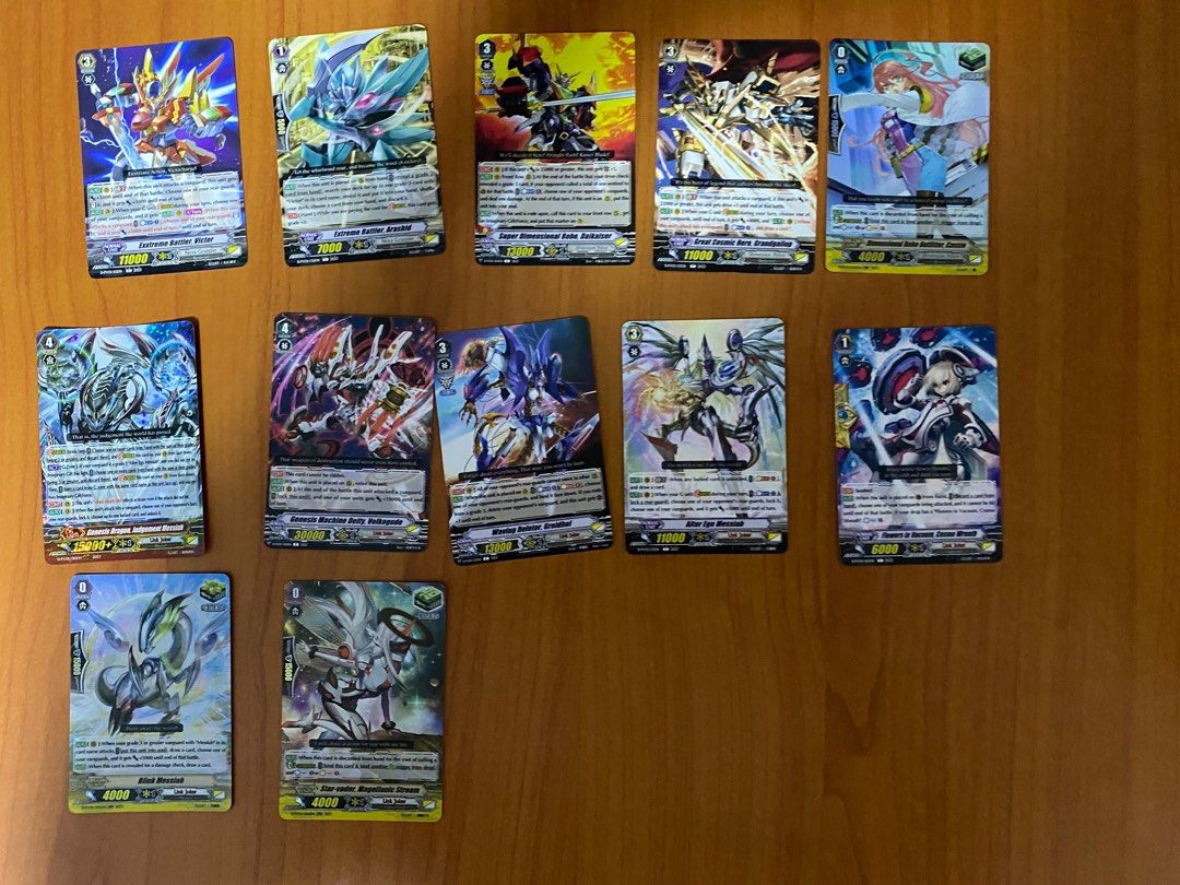 Cardfight vanguard history collection, Hobbies & Toys, Toys & Games on ...