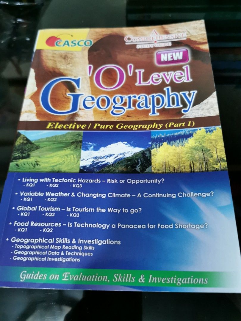 Casco O Level Geography Study Guide Part 1, Hobbies & Toys, Books ...