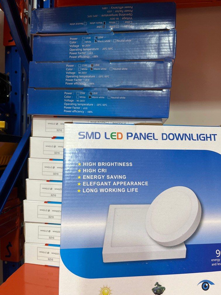 Ceiling light (18W WARM WHITE ONLY), Furniture & Home Living, Lighting ...