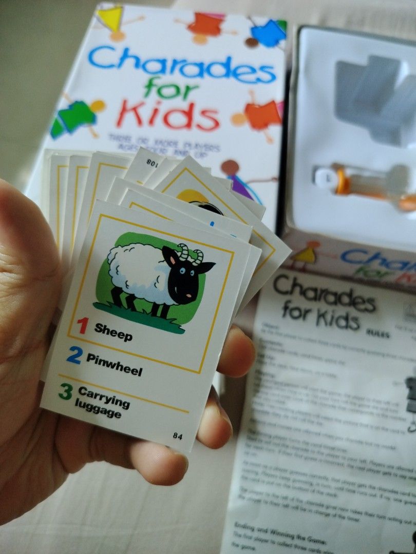 Charades for Kids, Hobbies & Toys, Toys & Games on Carousell