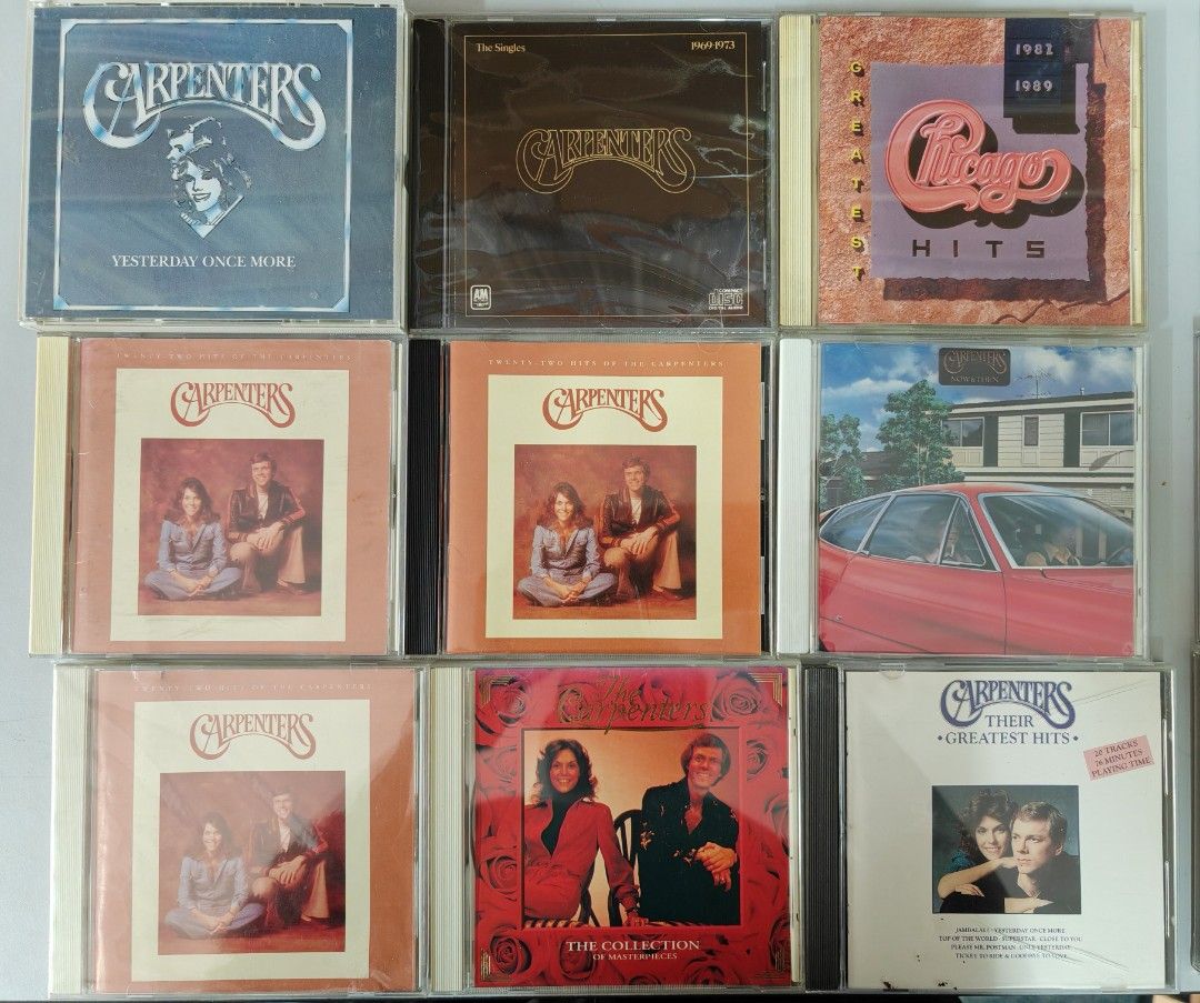 Chicago /Carpenters, Hobbies & Toys, Music & Media, CDs & DVDs on Carousell