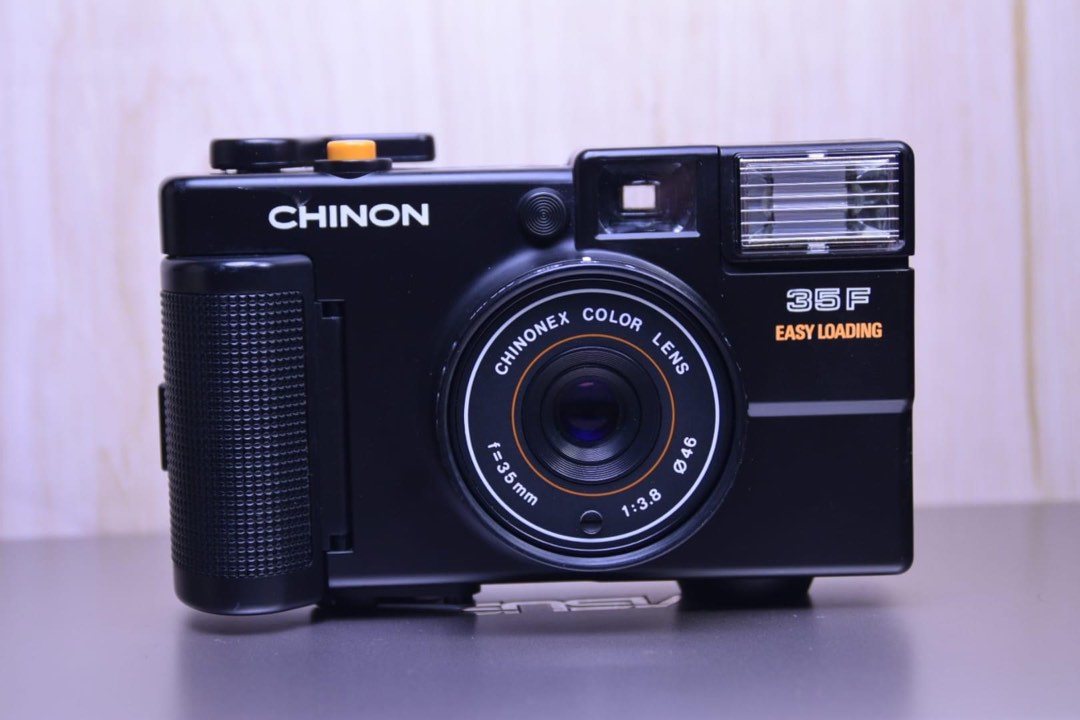 Chinon 35F Film Camera, Photography, Cameras on Carousell