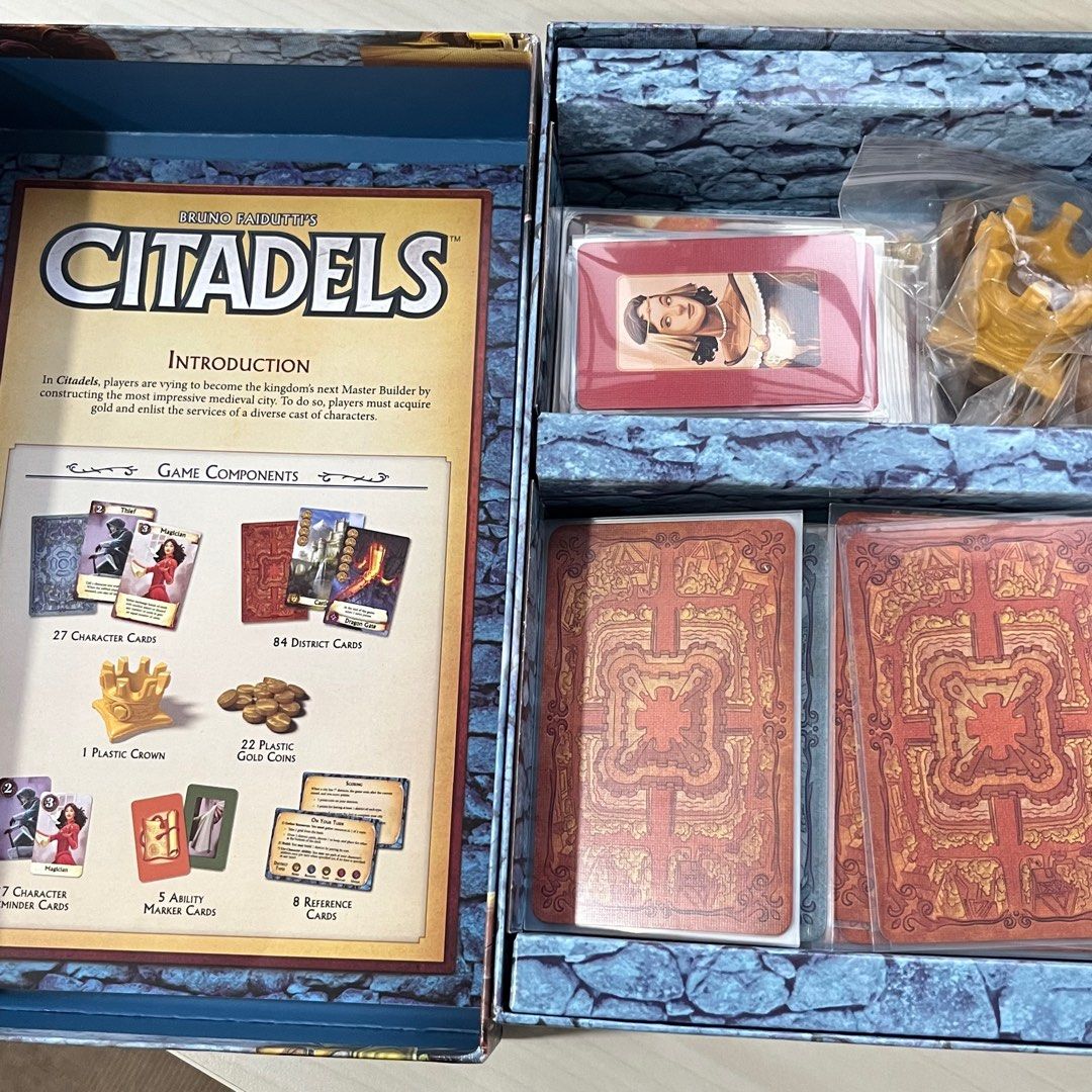 Citadels board game, Hobbies & Toys, Toys & Games on Carousell