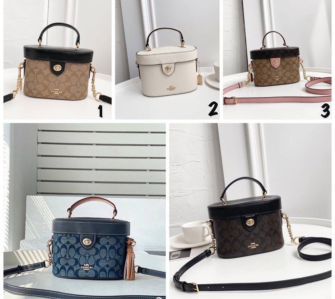 Coach kay and georgie box crossbody bag, Women's Fashion, Bags ...