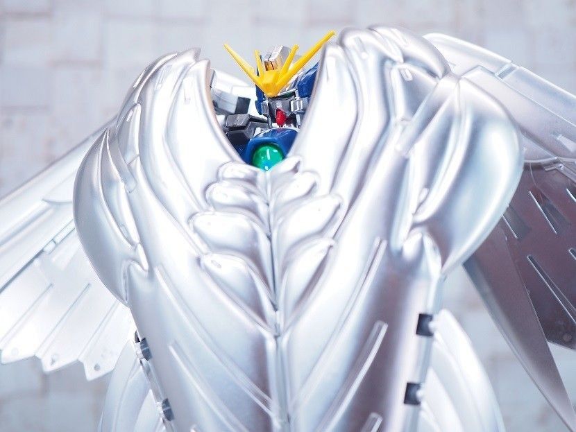 Coated 1/100 Wing Gundam Zero Custom Special operation ver HG Gunpla ...