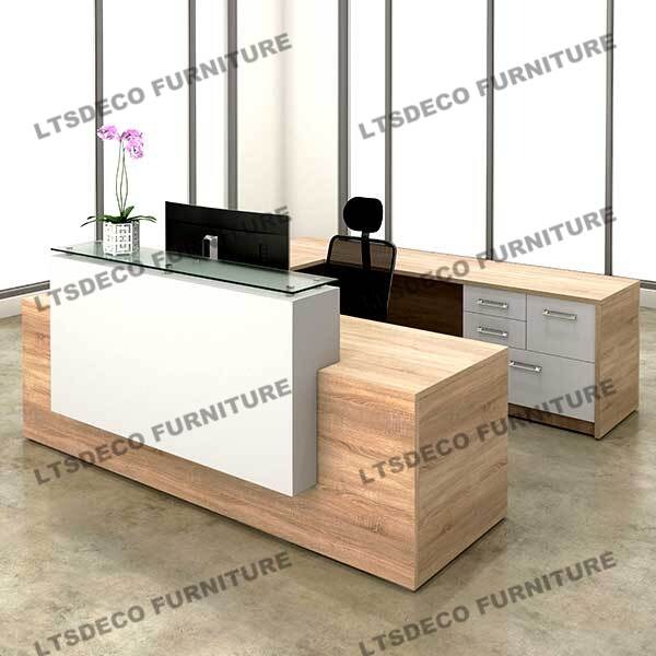 CUSTOMIZED OFFICE TABLE WITH COUNTER TOP l OFFICE PARTITIONS, Furniture ...