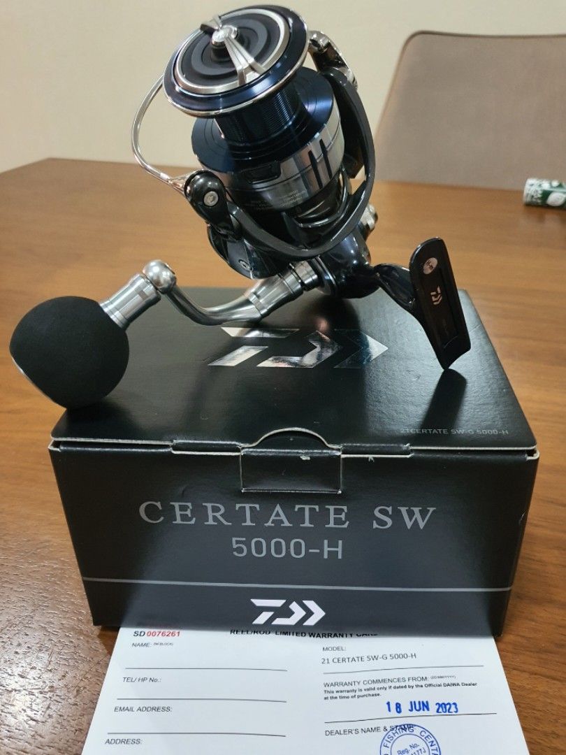 Daiwa Certate 5000 SW, Sports Equipment, Fishing on Carousell