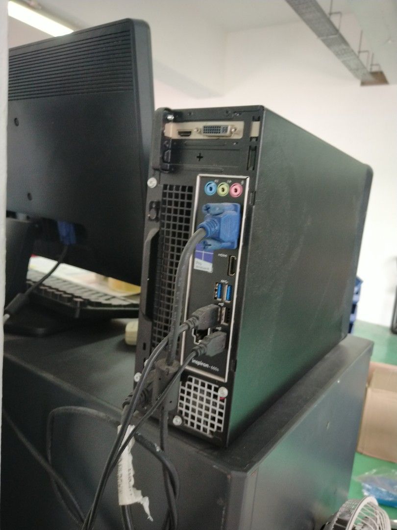 Dell PC + Keyboard + Monitor, Computers & Tech, Desktops on Carousell