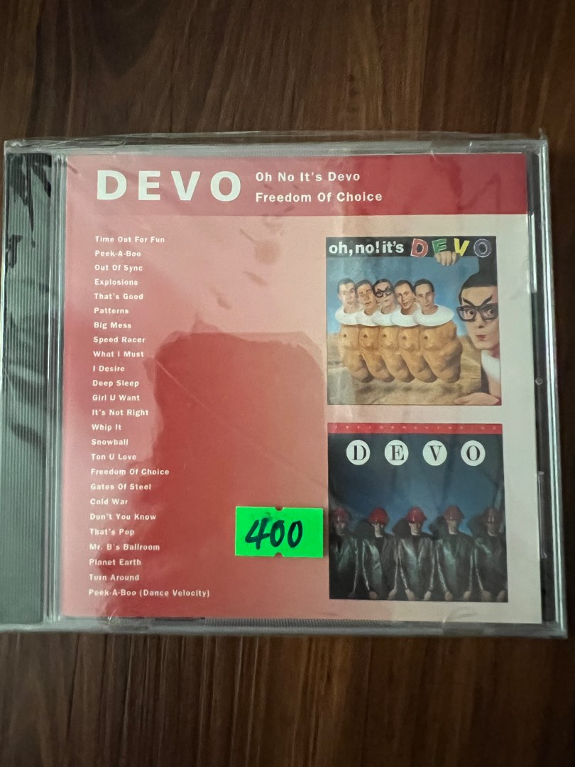 Devo Freedom of Choice CD, Hobbies & Toys, Music & Media, CDs & DVDs on ...