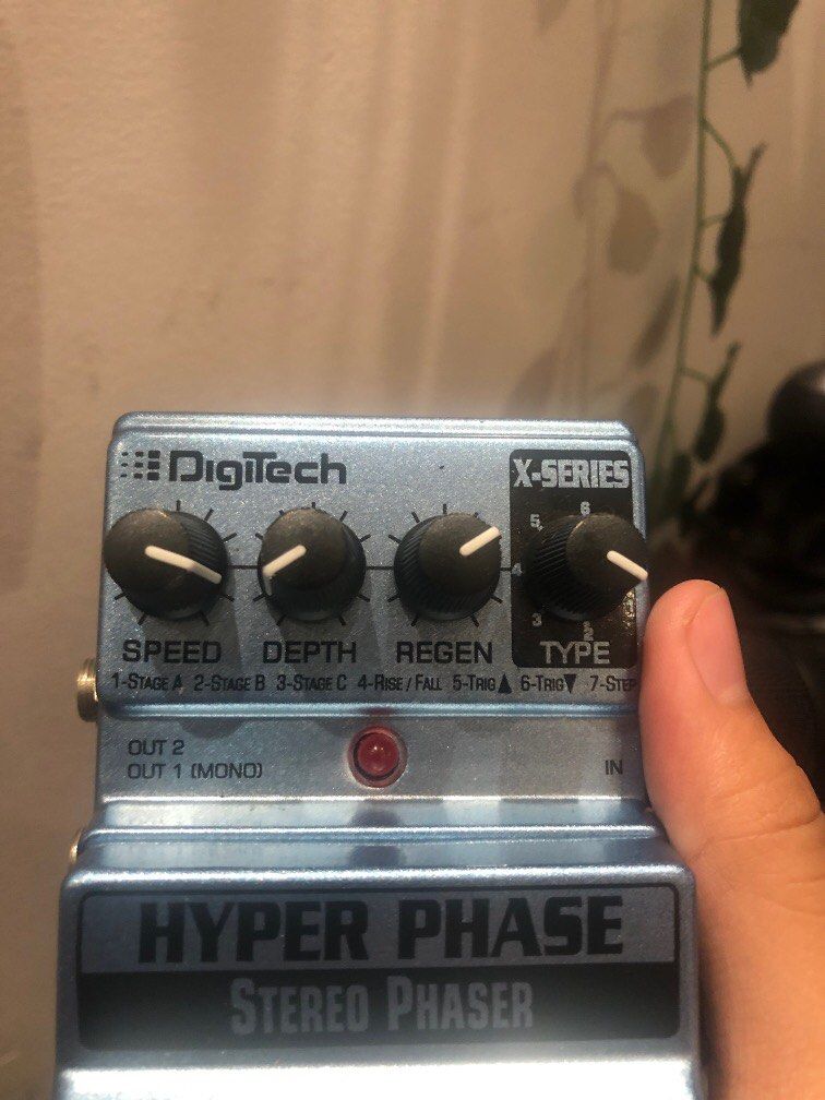 DIGITECH HYPER PHASE GUITAR PEDAL, Hobbies & Toys, Music & Media, Music ...