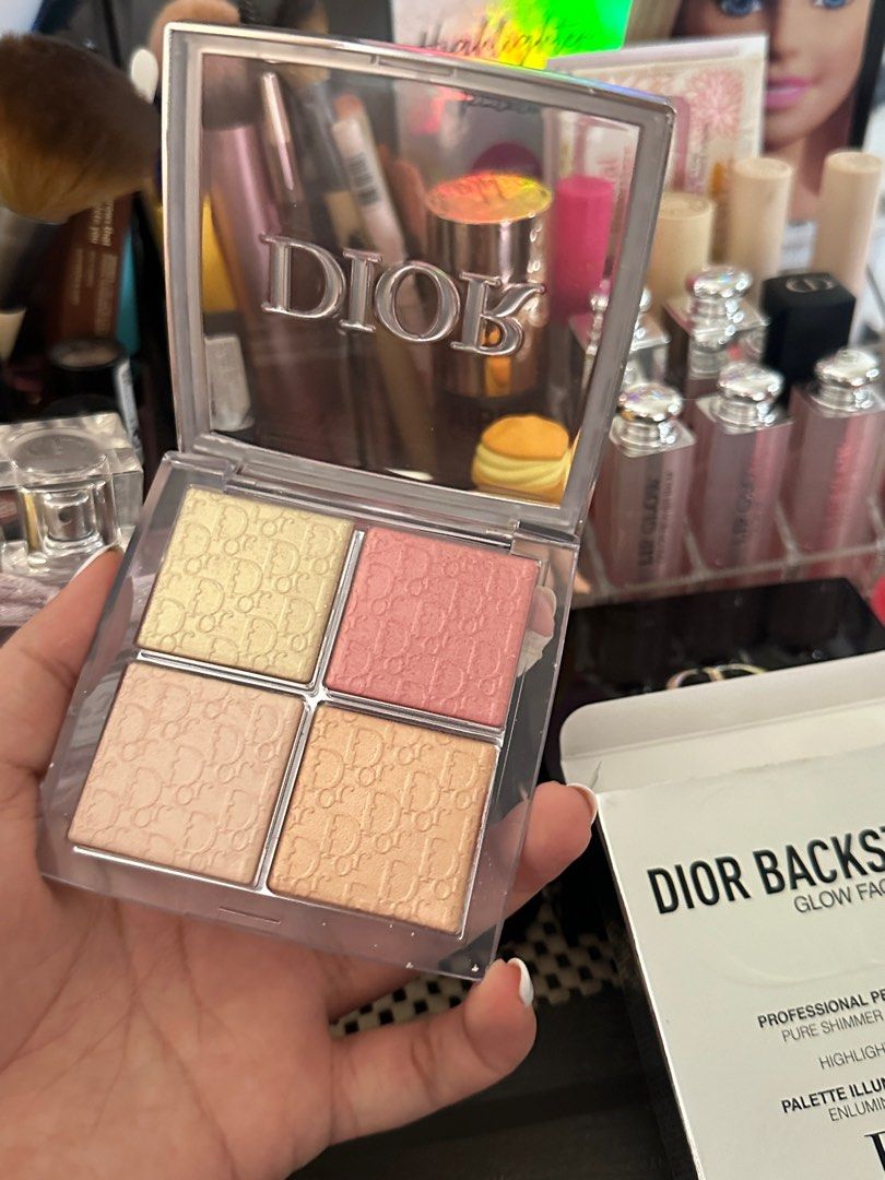 DIOR BACKSTAGE GLOW FACE PALETTE 004 ROSE GOLD, Beauty & Personal Care, Face, Makeup on Carousell
