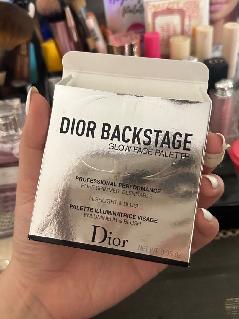 DIOR BACKSTAGE GLOW FACE PALETTE 004 ROSE GOLD, Beauty & Personal Care, Face, Makeup on Carousell
