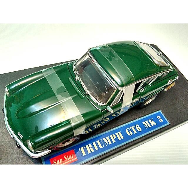 Discontinued Brand new Rare 70's Classic Triump GT6 MK3 Metal Die Cast ...
