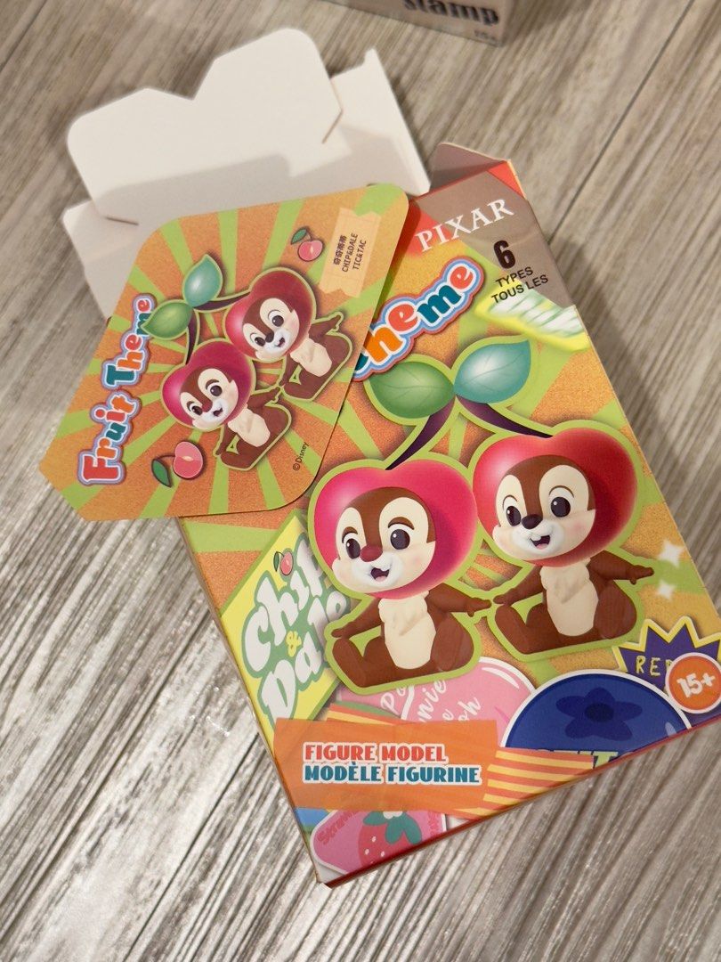 Miniso Disney 100th anniversary Fruit Theme Lotso / Chip&Dale, Hobbies ...