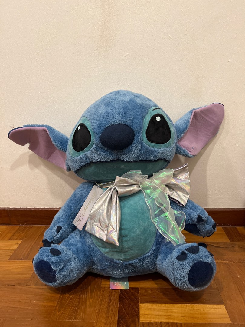 Disney 100 Stitch Plush Toy Authentic, Hobbies & Toys, Toys & Games on ...