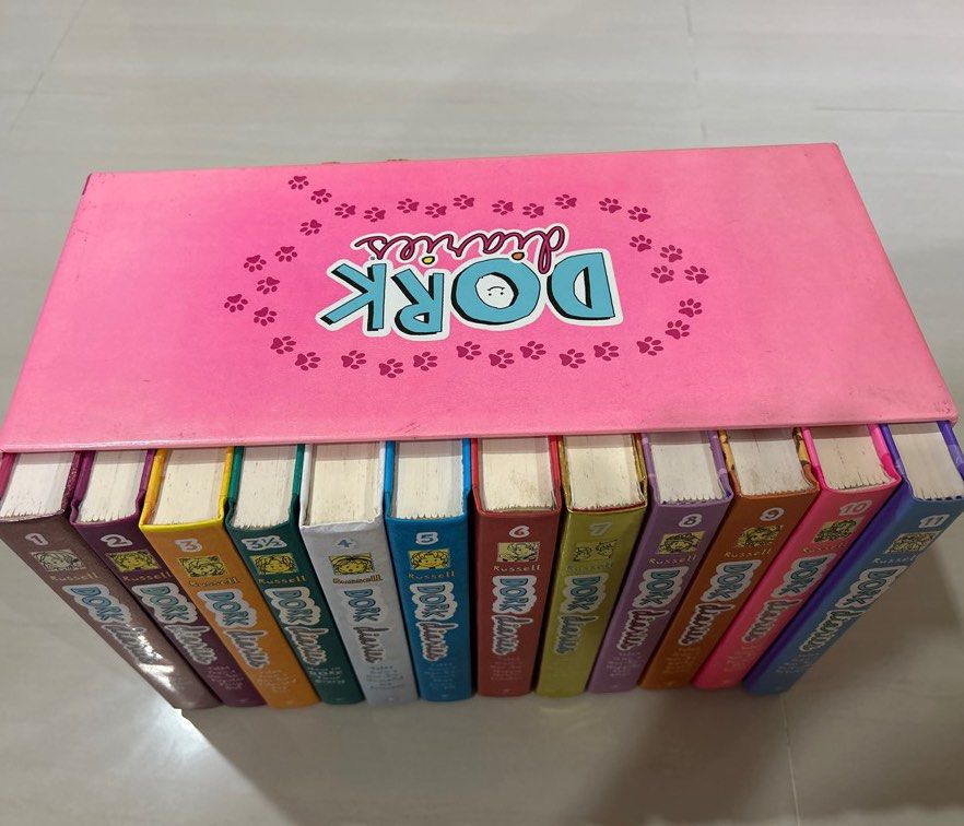 Dork Diaries Hardcover Book Set (12 books), Hobbies & Toys, Books ...