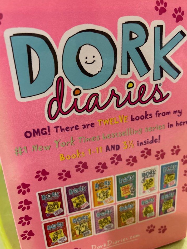Dork Diaries Hardcover Book Set (12 books), Hobbies & Toys, Books ...