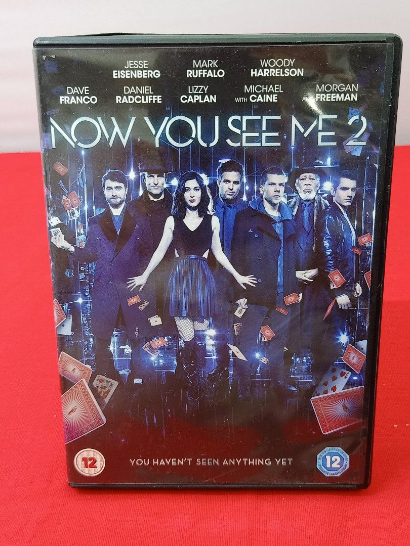 DVD Now You See Me 2 movie disc in mint condition for 195 *X52, Hobbies ...