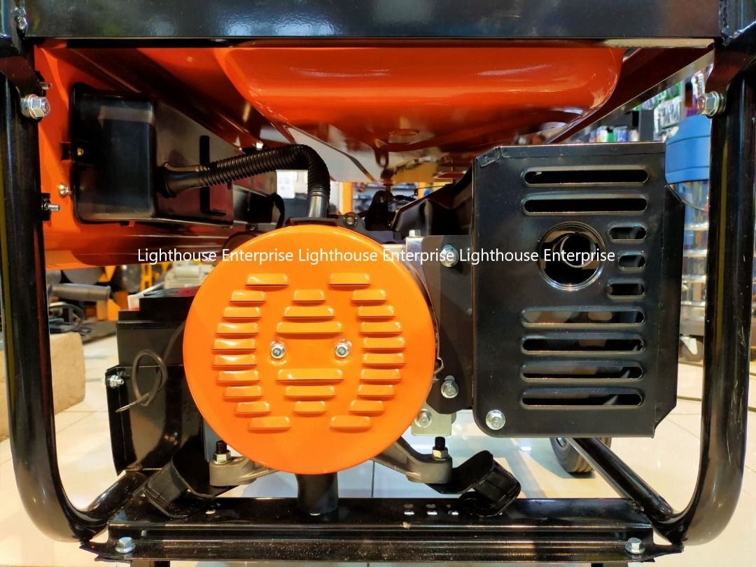 Eagle Open Type Key Start Gasoline Generator 5.5Kva (EGS6500 ...