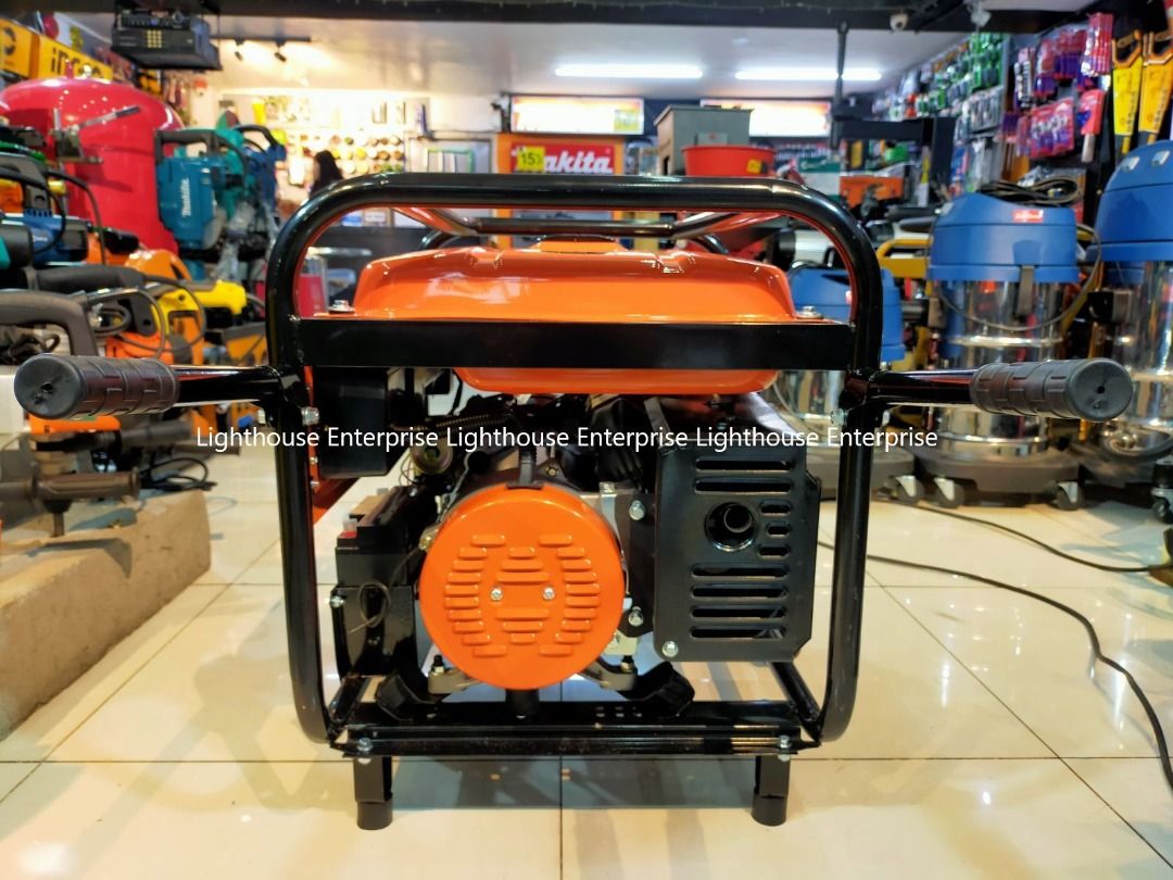 Eagle Open Type Key Start Gasoline Generator 5.5Kva (EGS6500 ...