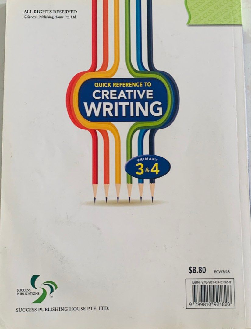 English creative writing (p3 and p4), Hobbies & Toys, Books & Magazines ...