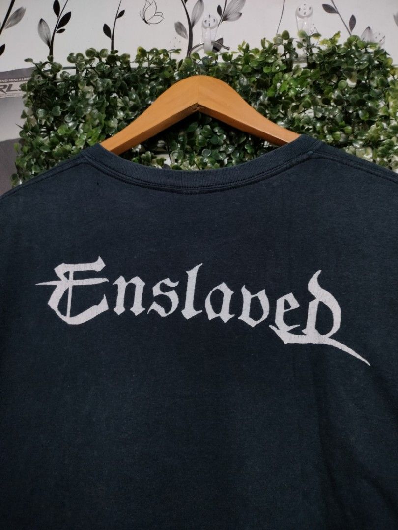 Enslaved Band tee, Men's Fashion, Tops & Sets, Tshirts & Polo Shirts on ...