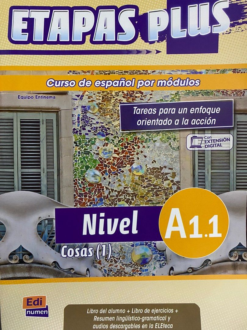 Etapas Plus Nivel A1.1 & A1.2 (Bundle), Hobbies & Toys, Books & Magazines, Assessment Books on ...