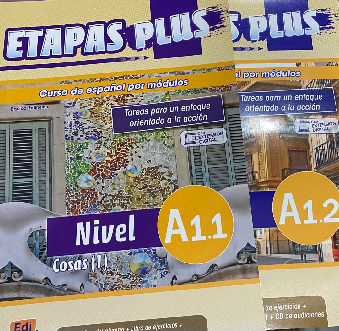 Etapas Plus Nivel A1.1 & A1.2 (Bundle), Hobbies & Toys, Books & Magazines, Assessment Books on ...