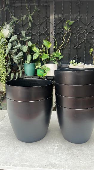 EXTRA LARGE BLACK POTS - To BF Homes Caloocac City, Furniture & Home ...