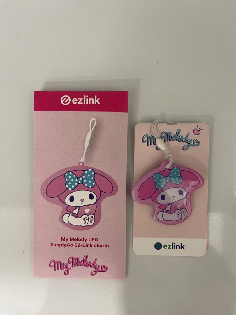 EZ-Link Charms (My Melody LED), Mobile Phones & Gadgets, Mobile ...