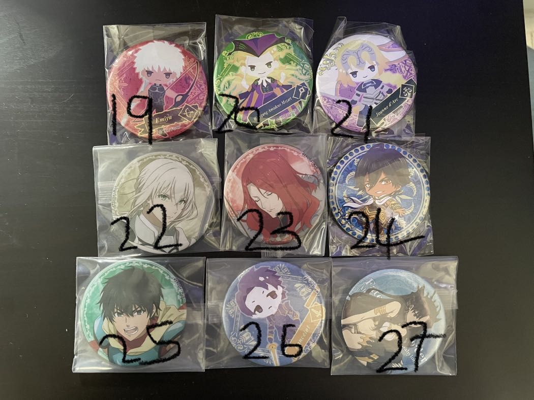 Fate grand order Fgo Anime metal pin badge, Hobbies & Toys, Memorabilia ...