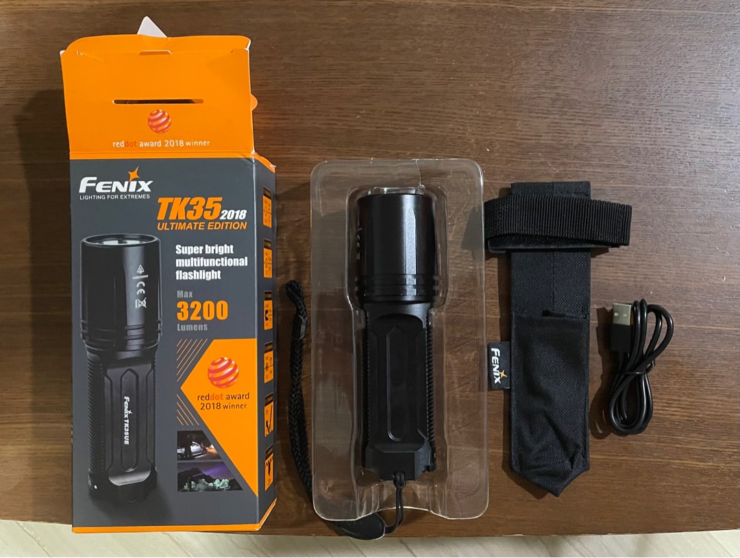 Fenix TK35 Super torchlight for sale, Furniture & Home Living, Lighting ...